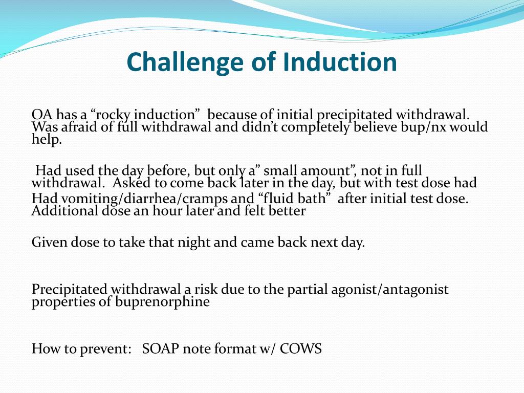 PPT - Clinical Aspects of Buprenorphine Therapy PowerPoint Presentation ...
