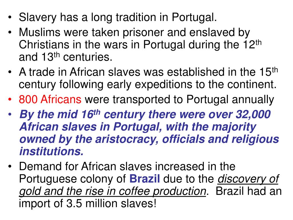 PPT - Origins of the Slave Trade out of AFRICA PowerPoint Presentation ...