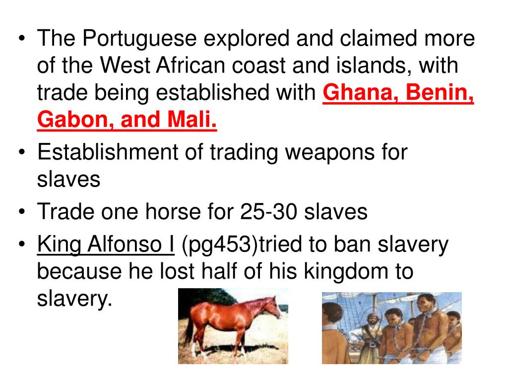 PPT - Origins of the Slave Trade out of AFRICA PowerPoint Presentation ...