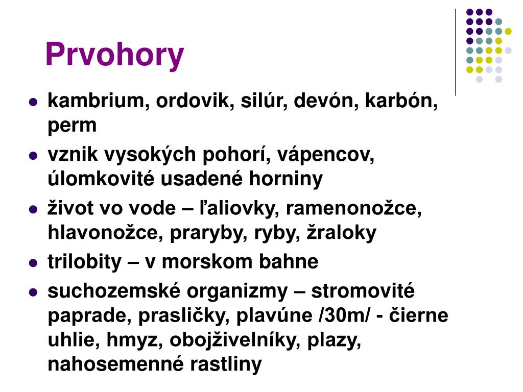 PPT - Geologická história Zeme PowerPoint Presentation, free download ...