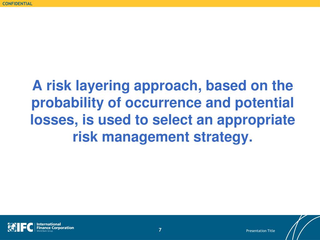 PPT - IFC Agribusiness Effective Risk Management Frameworks for the ...