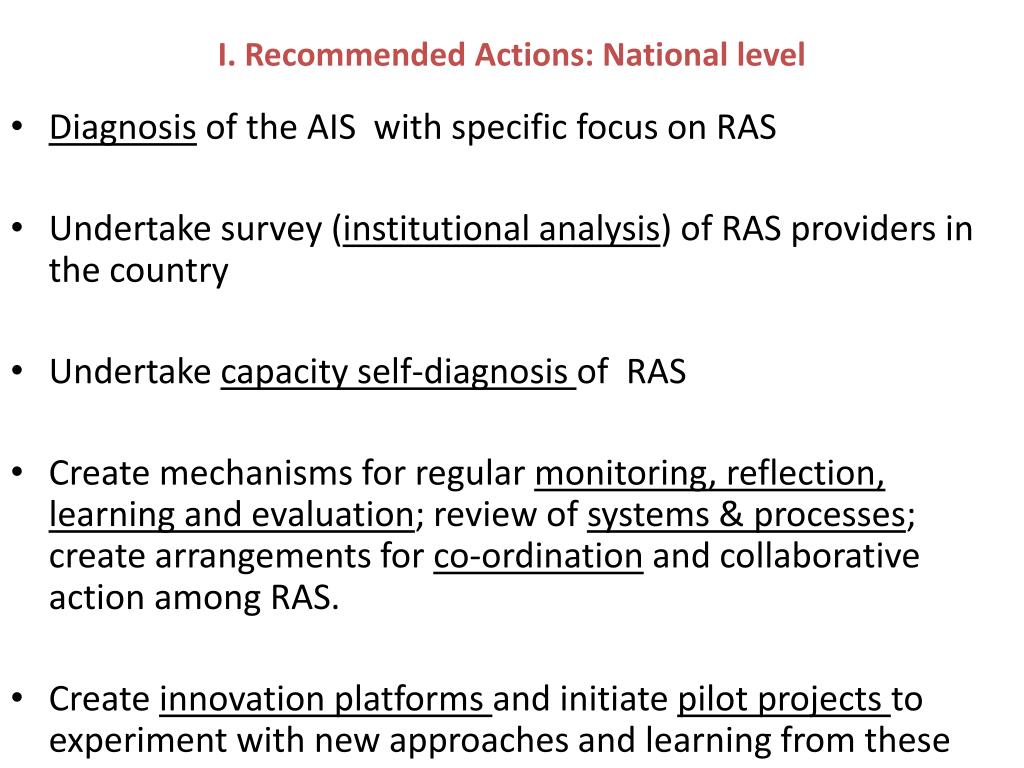 PPT - Role of RAS in the Agricultural Innovation System Rasheed ...
