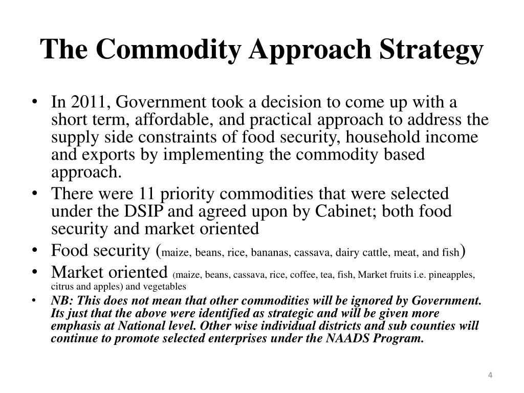 PPT - THE REPUBLIC OF UGANDA Ministry of Agriculture, Animal Industry ...