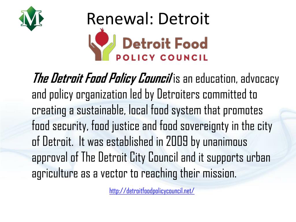 PPT - Urban Renewal Chicago, Detroit, New Orleans, New York City ...