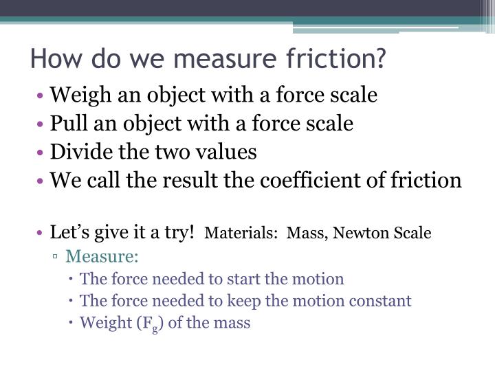 PPT - Friction PowerPoint Presentation - ID:1766430