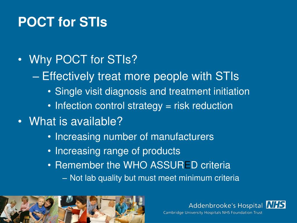 PPT - Point of Care testing (POCT) For Sexually Transmitted Infections ...