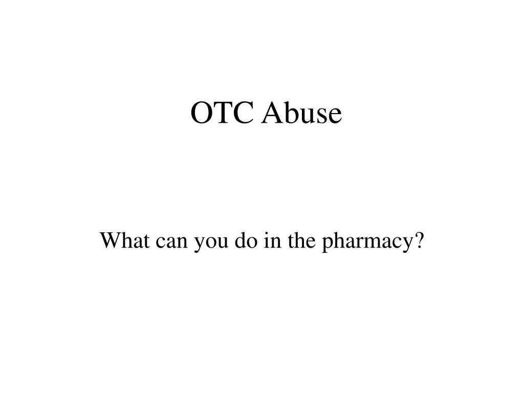 PPT - “Rave” Drugs OTCs Drugs in Sport PowerPoint Presentation, free ...