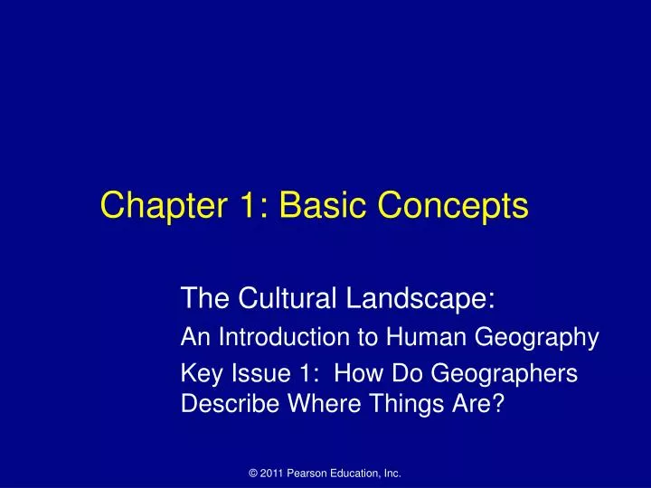 PPT - Chapter 1: Basic Concepts PowerPoint Presentation, free download - ID:1766883