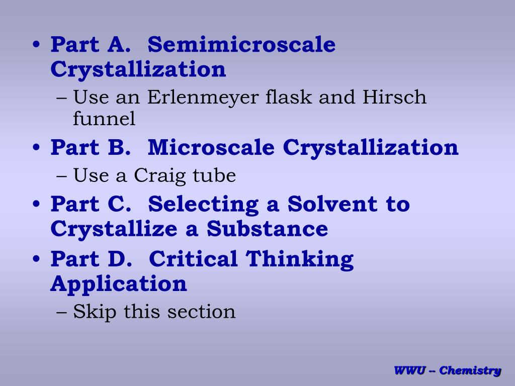 PPT - Chemistry 354 Organic Chemistry Laboratory I PowerPoint ...