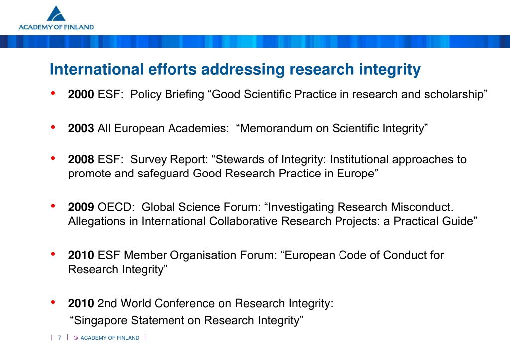 PPT - Global Collaboration and Research Integrity: Addressing Grand ...