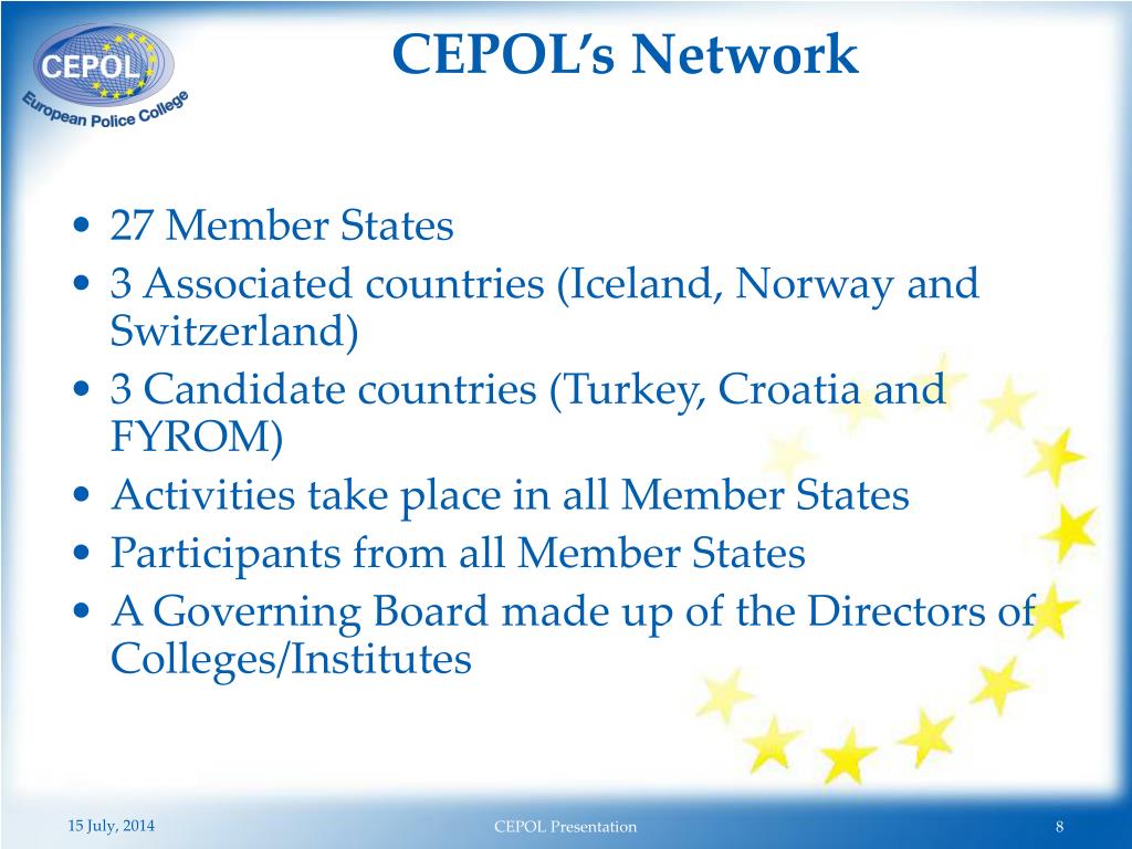 PPT - CEPOL - European Police College PowerPoint Presentation, free ...