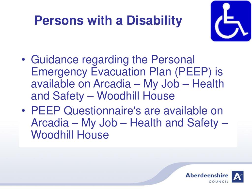PPT - Fire Evacuation Procedures at Woodhill House** PowerPoint ...