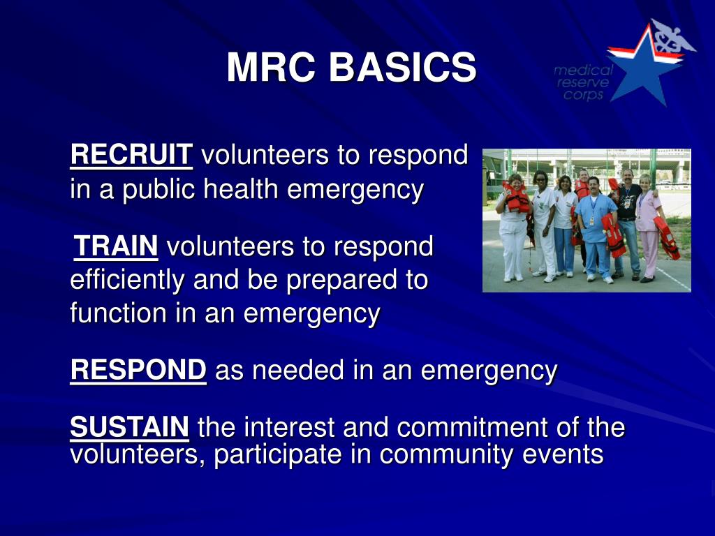 PPT - NWTEMC Medical Reserve Corps Shari Mattson Cooper PowerPoint ...