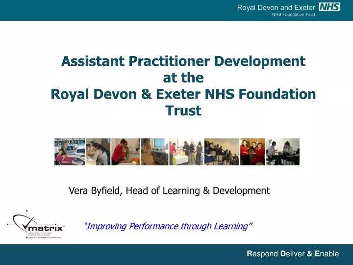 PPT - Assistant Practitioner Development at the Royal Devon & Exeter ...