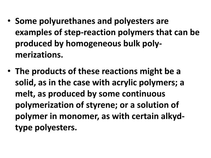 PPT - POLYMERIZATION PROCESS PowerPoint Presentation - ID:1769262