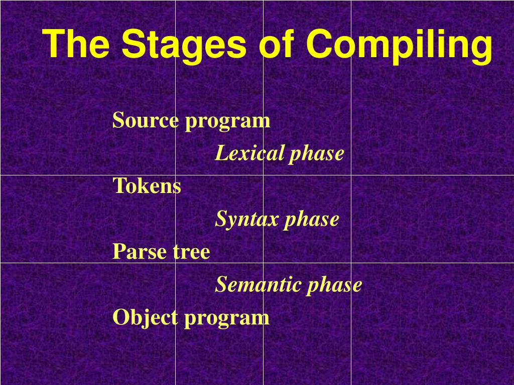 Ppt Csc 434 Programming Languages Fall 2001 Powerpoint Presentation