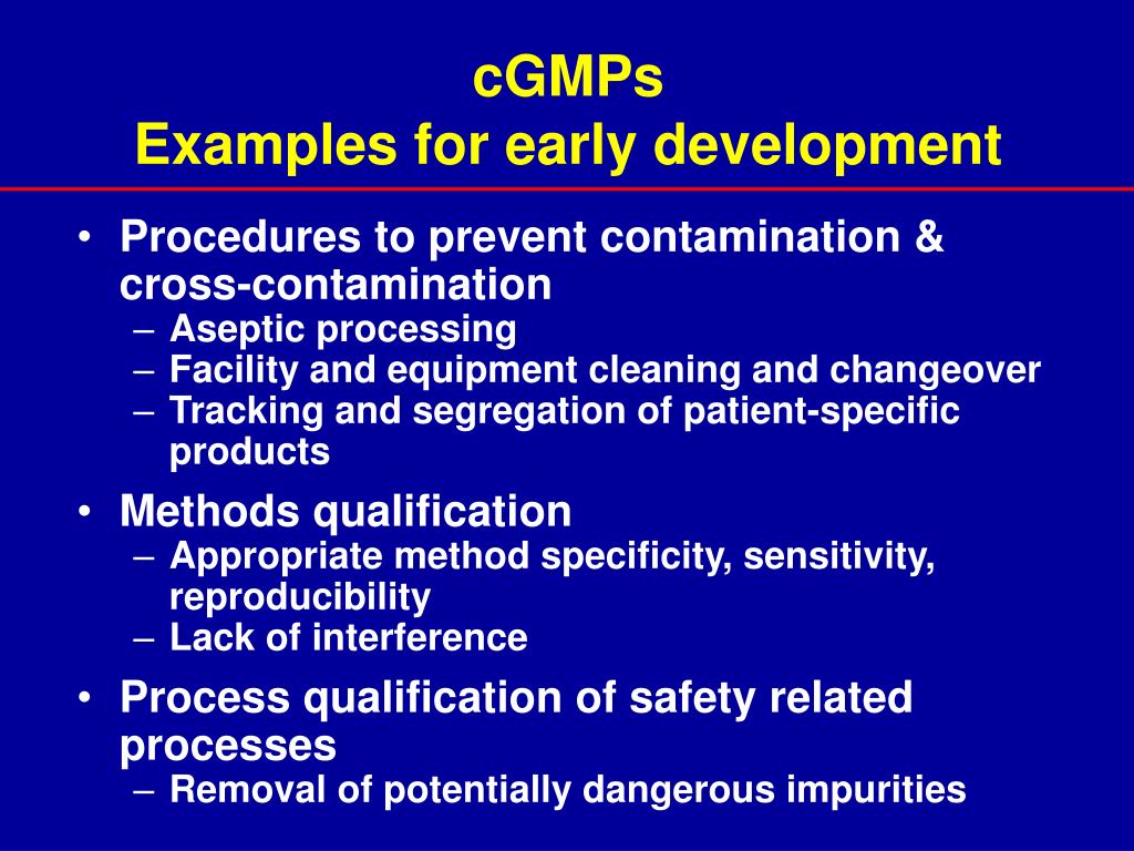 PPT - The chemistry, manufacturing and controls (CMC) section of a gene ...