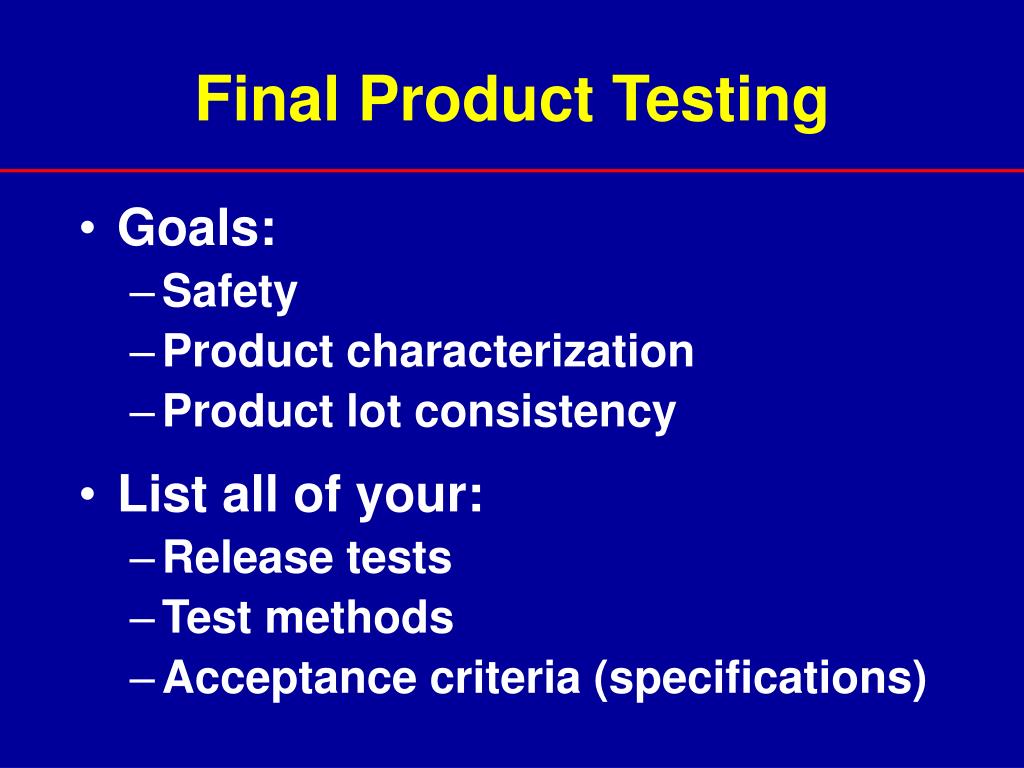 PPT - The chemistry, manufacturing and controls (CMC) section of a gene ...