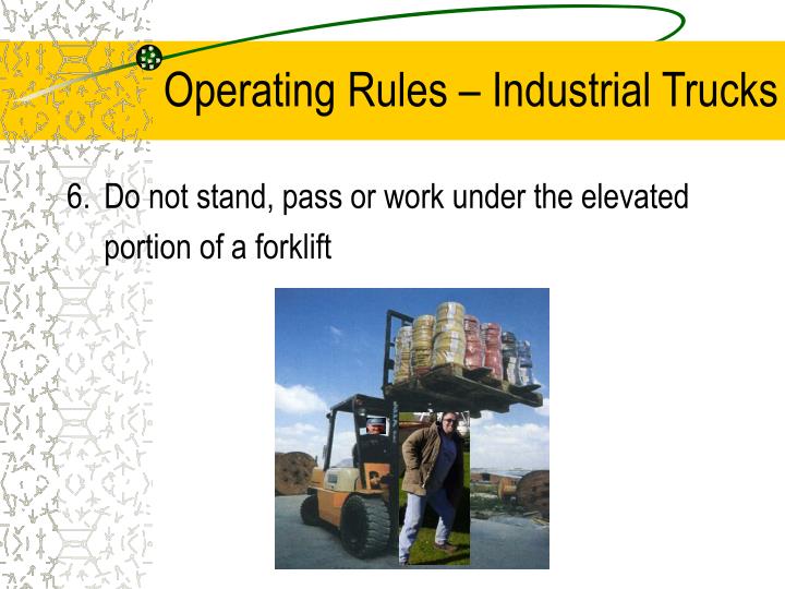 PPT - Safe Forklift Operations PowerPoint Presentation - ID:1769751