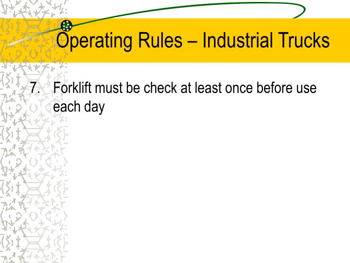PPT - Safe Forklift Operations PowerPoint Presentation - ID:1769751