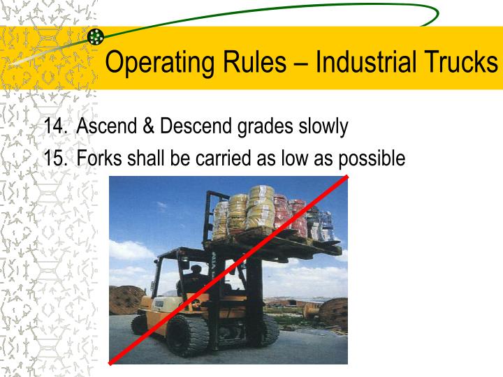 PPT - Safe Forklift Operations PowerPoint Presentation - ID:1769751