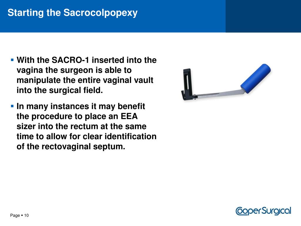 Ppt Sacrocolpopexy Understanding The Procedure Powerpoint