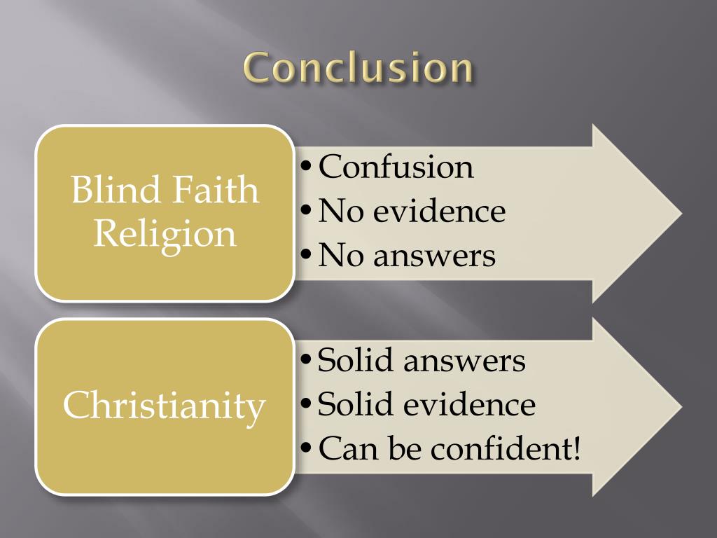 PPT - The Blind Faith religion PowerPoint Presentation, free download ...