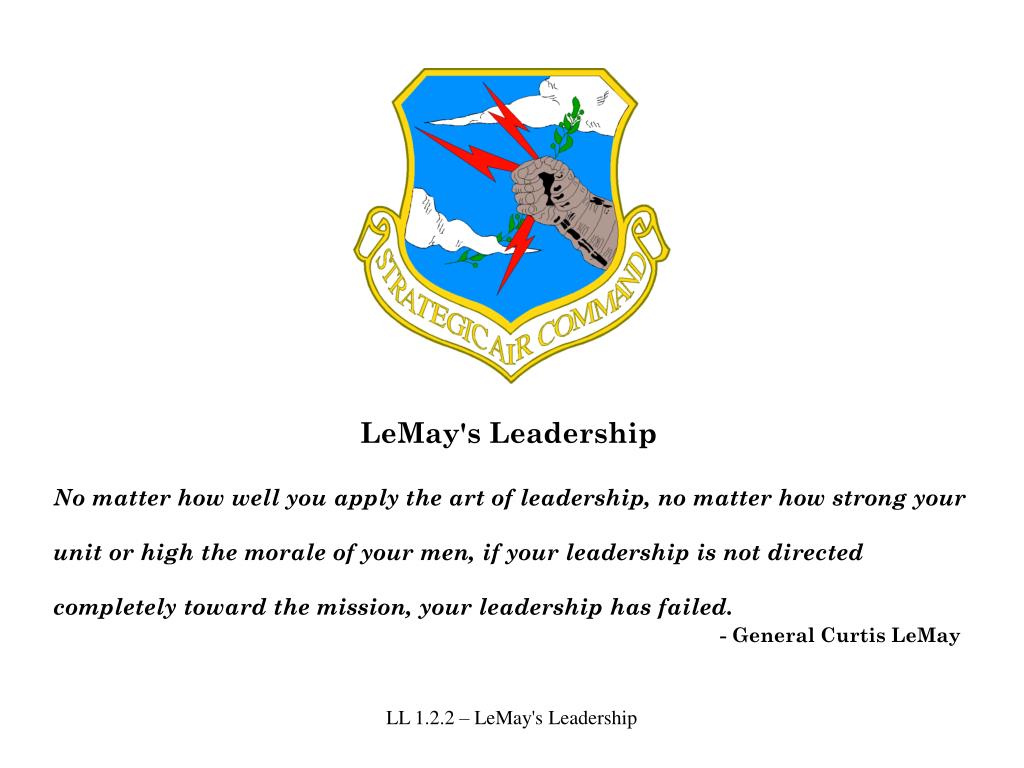PPT - United States Air Force Leadership PowerPoint Presentation, free ...