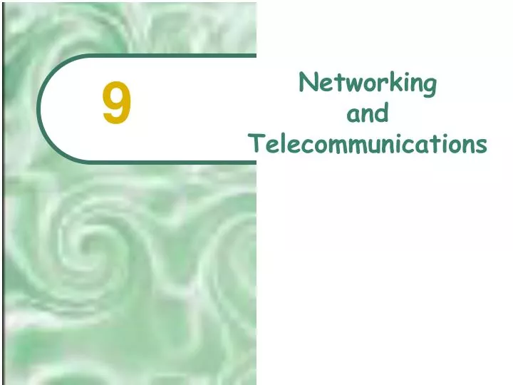 PPT - Networking and Telecommunications PowerPoint Presentation, free ...