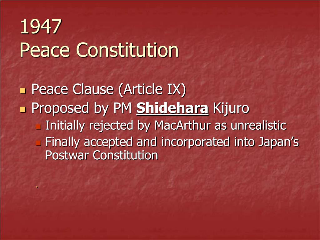 PPT - Showa Era Japan: Great Depression, WW II & Recovery PowerPoint ...