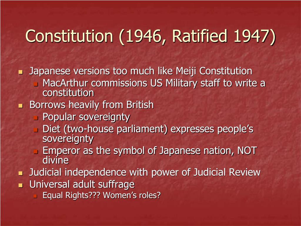 PPT - Showa Era Japan: Great Depression, WW II & Recovery PowerPoint ...