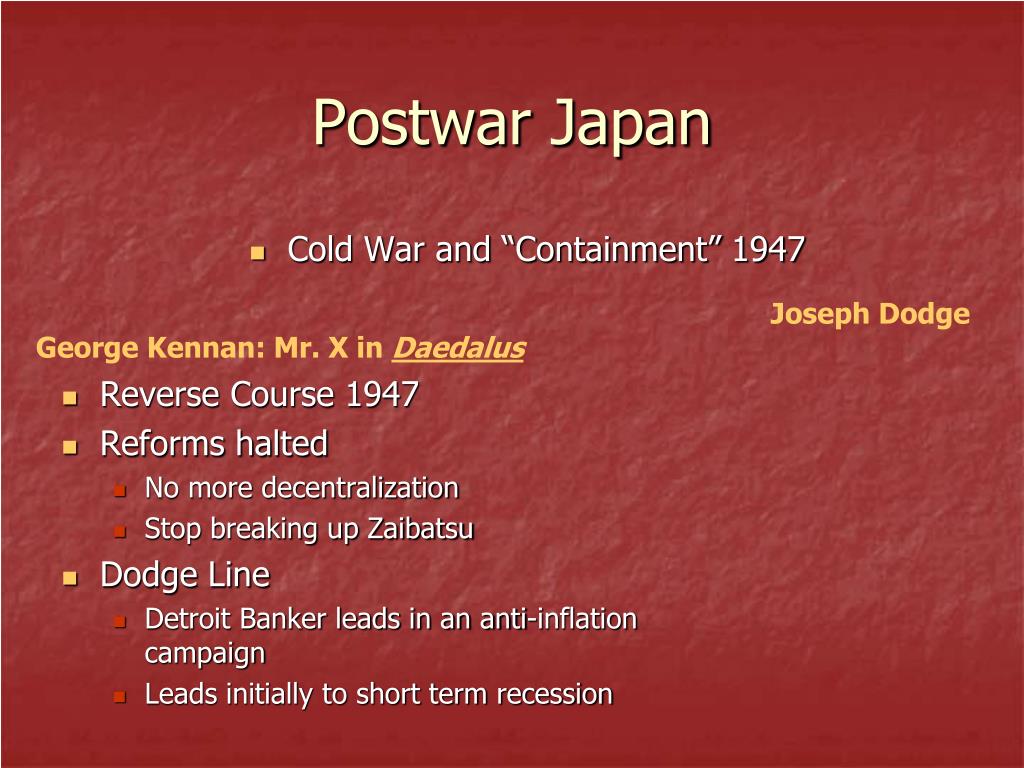PPT - Showa Era Japan: Great Depression, WW II & Recovery PowerPoint ...