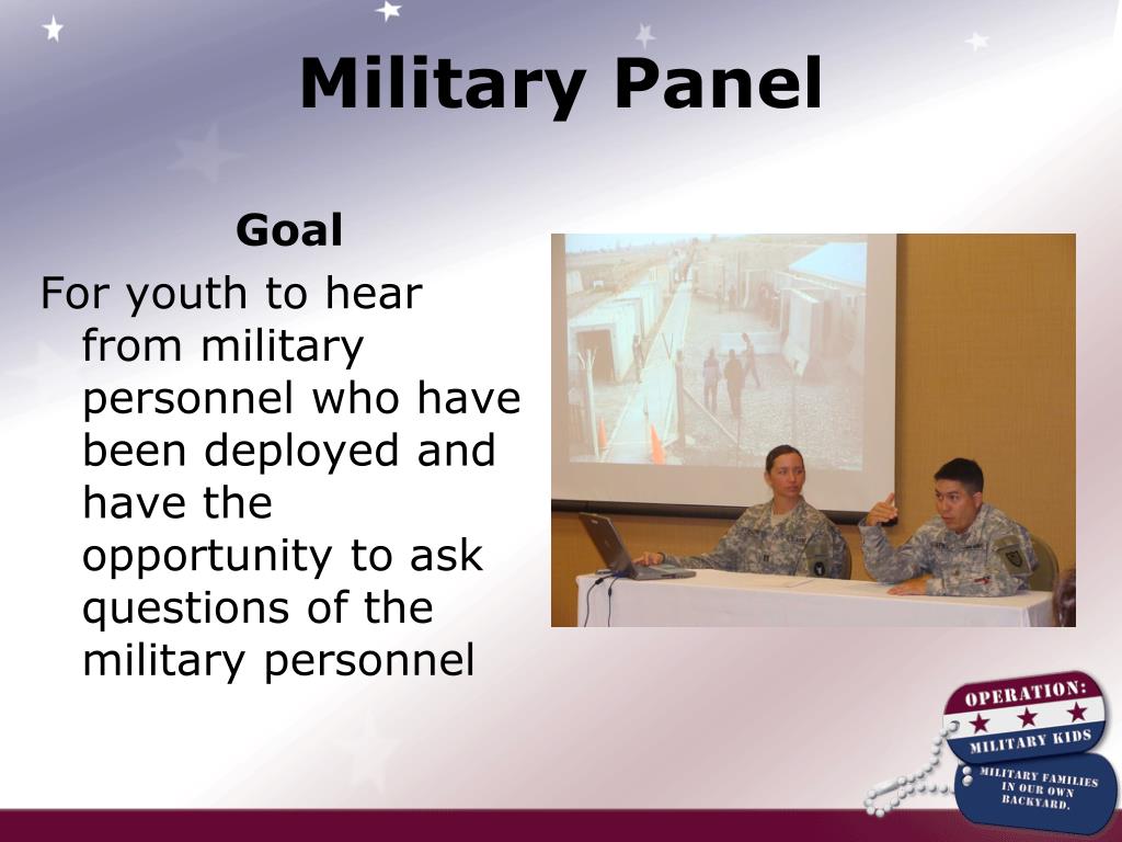 PPT - Speak Out for Military Kids Retreat PowerPoint Presentation, free ...