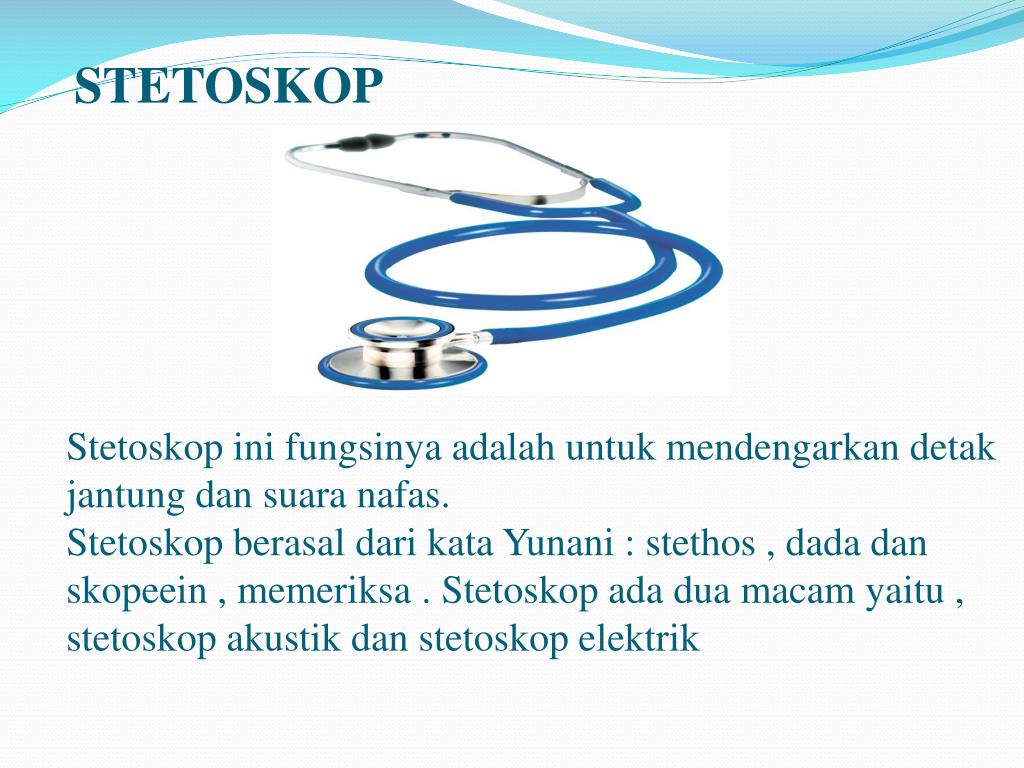 PPT - Macam-macam Alat Kesehatan Beserta Fungsinya PowerPoint ...