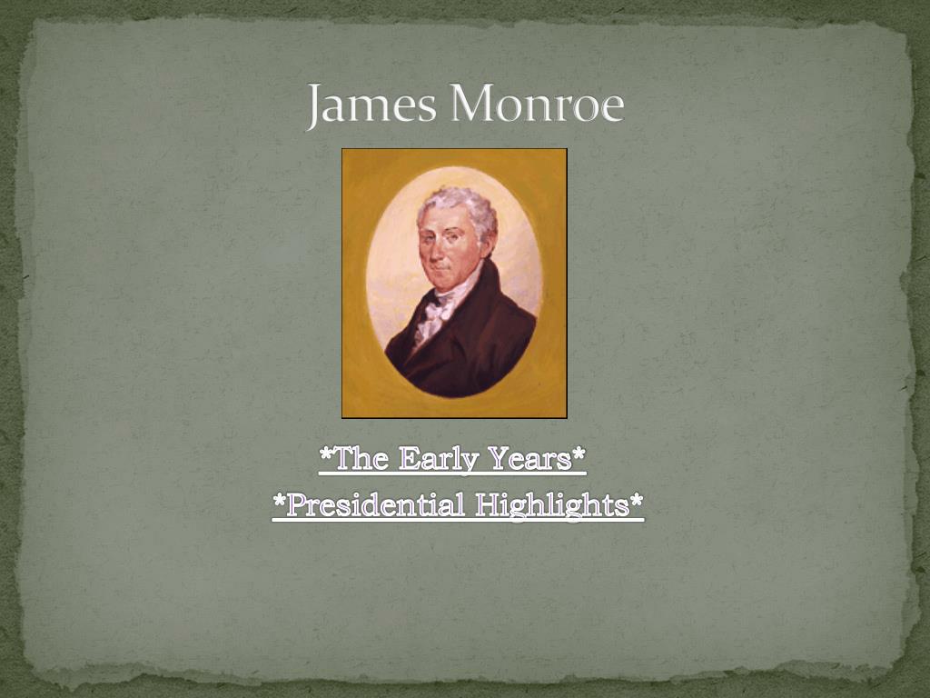 PPT - The First Five Presidents of the United States PowerPoint ...