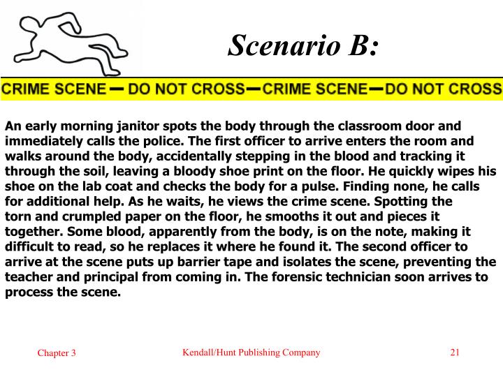PPT - Chapter 3: THE CRIME SCENE PowerPoint Presentation - ID:1772751
