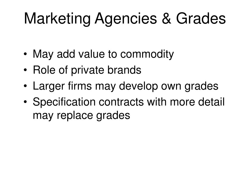 PPT - Role of Government in Agricultural Markets PowerPoint ...