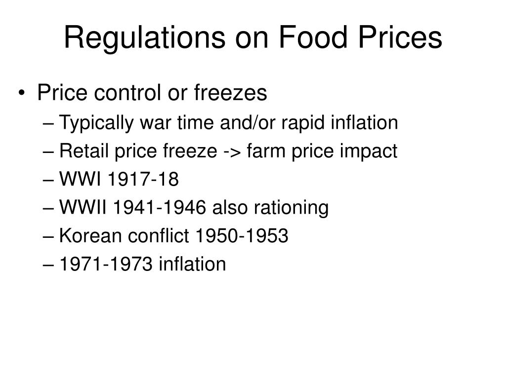 PPT - Role of Government in Agricultural Markets PowerPoint ...