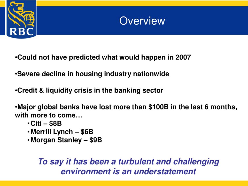 PPT - Scott Custer, Chairman & CEO RBC Centura Bank PowerPoint ...