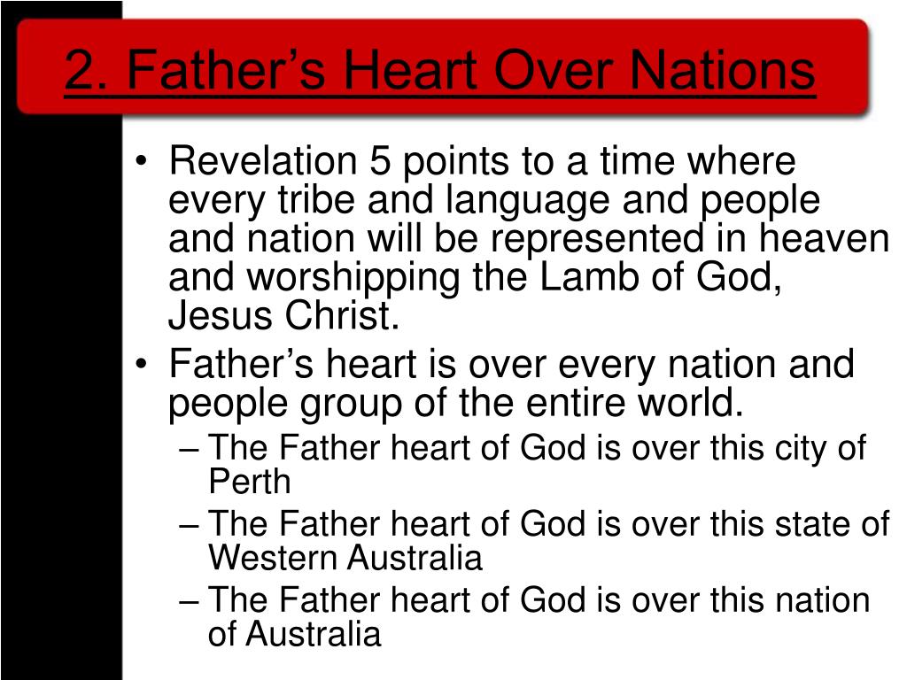 PPT - 1. The Father Heart of God in Prayer PowerPoint Presentation ...