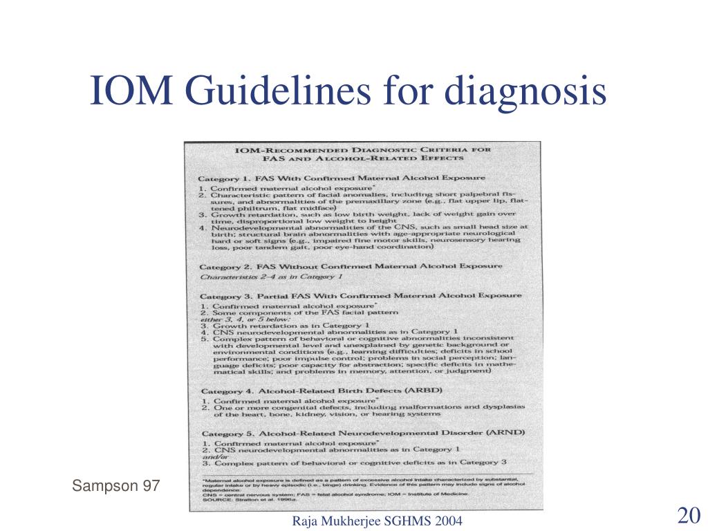 PPT - Foetal Alcohol Syndrome An overview of the Literature PowerPoint ...