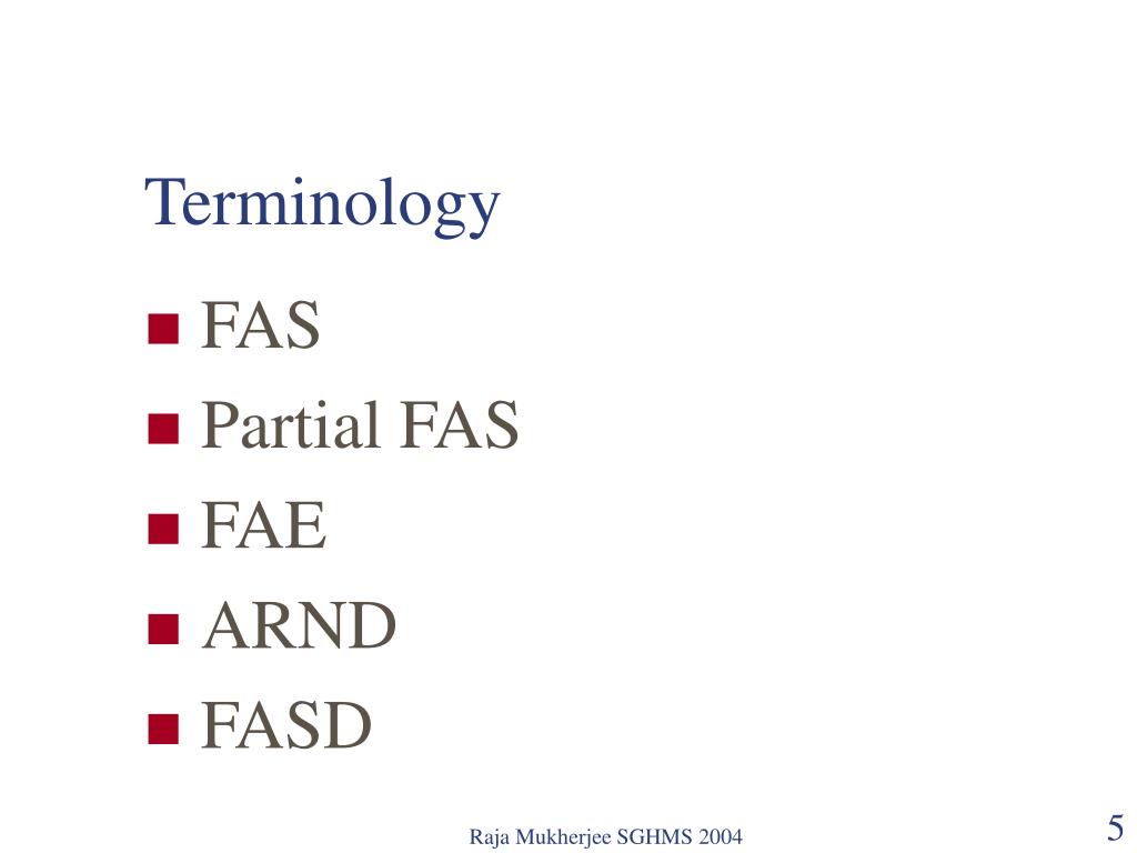 PPT - Foetal Alcohol Syndrome An overview of the Literature PowerPoint ...