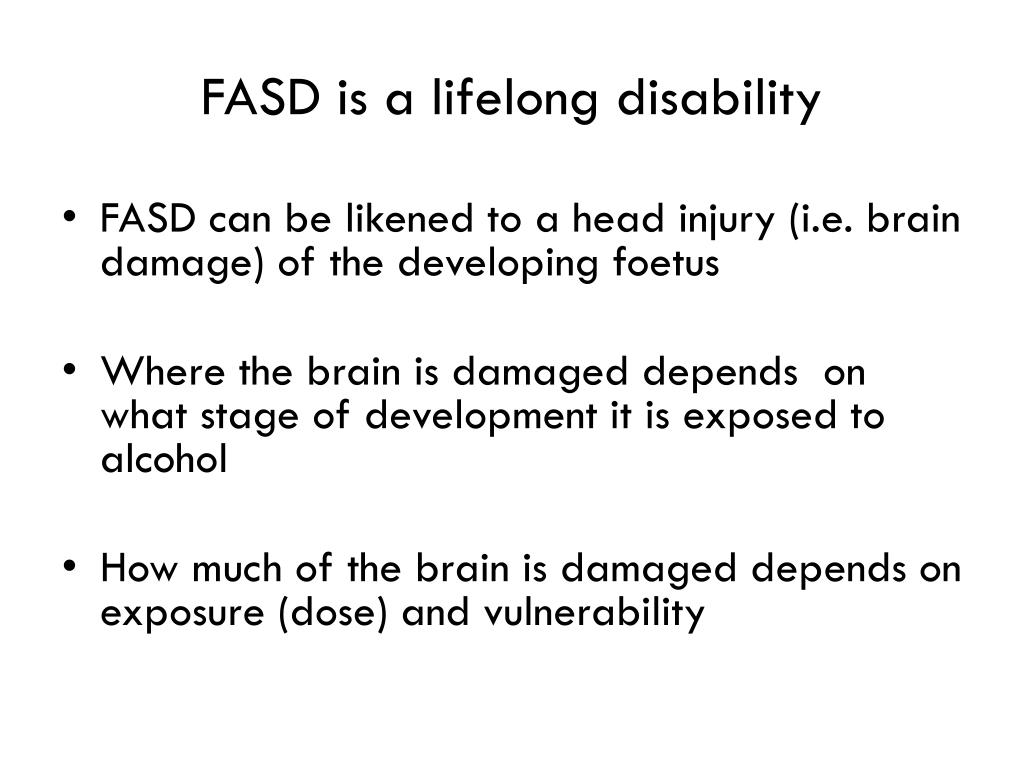 PPT - Fetal Alcohol Spectrum Disorder And Youth Justice in NZ ...