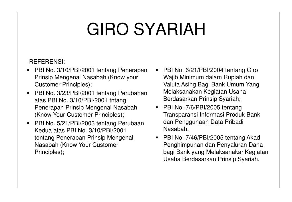 PPT - Daftar Isi Kodifikasi Produk Perbankan Syariah PowerPoint ...