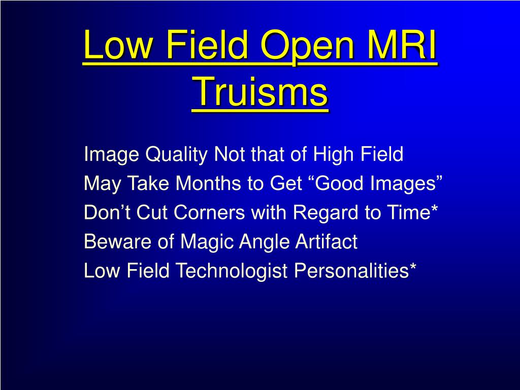 PPT - Musculoskeletal MRI: Tips and Tricks UCSD MRI Review 2001 ...