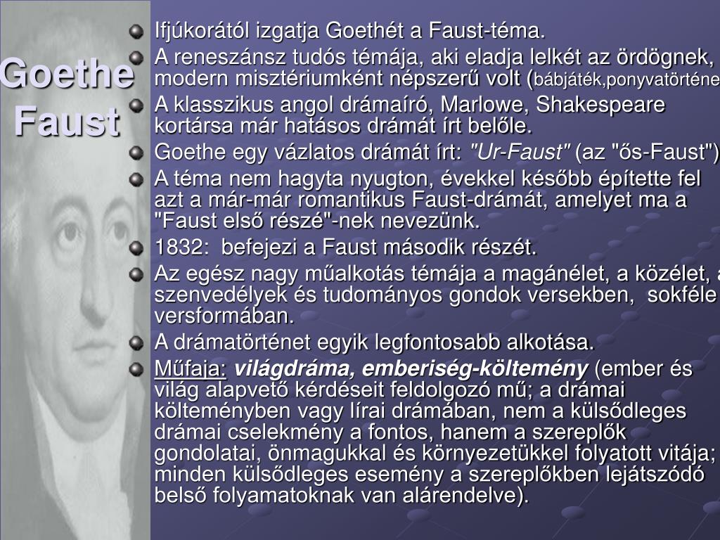 PPT - Johann Wolfgang von Goethe PowerPoint Presentation, free download ...