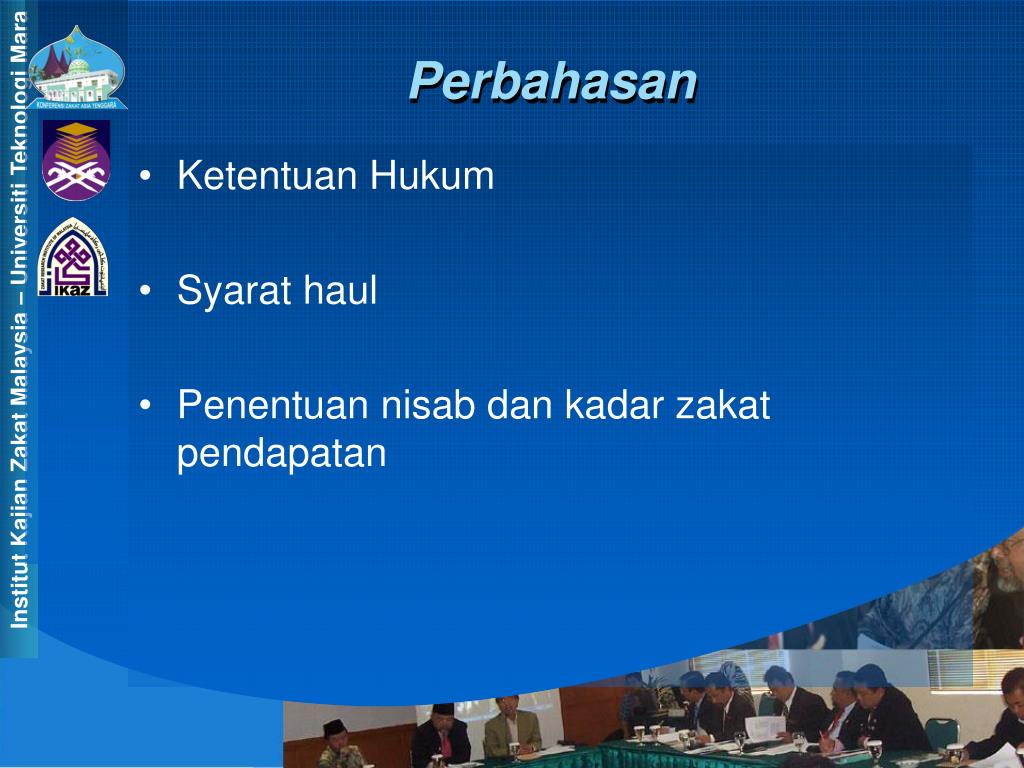 PPT - ZAKAT PENDAPATAN: PERBAHASAN DAN PERLAKSANAAN DI MALAYSIA ...