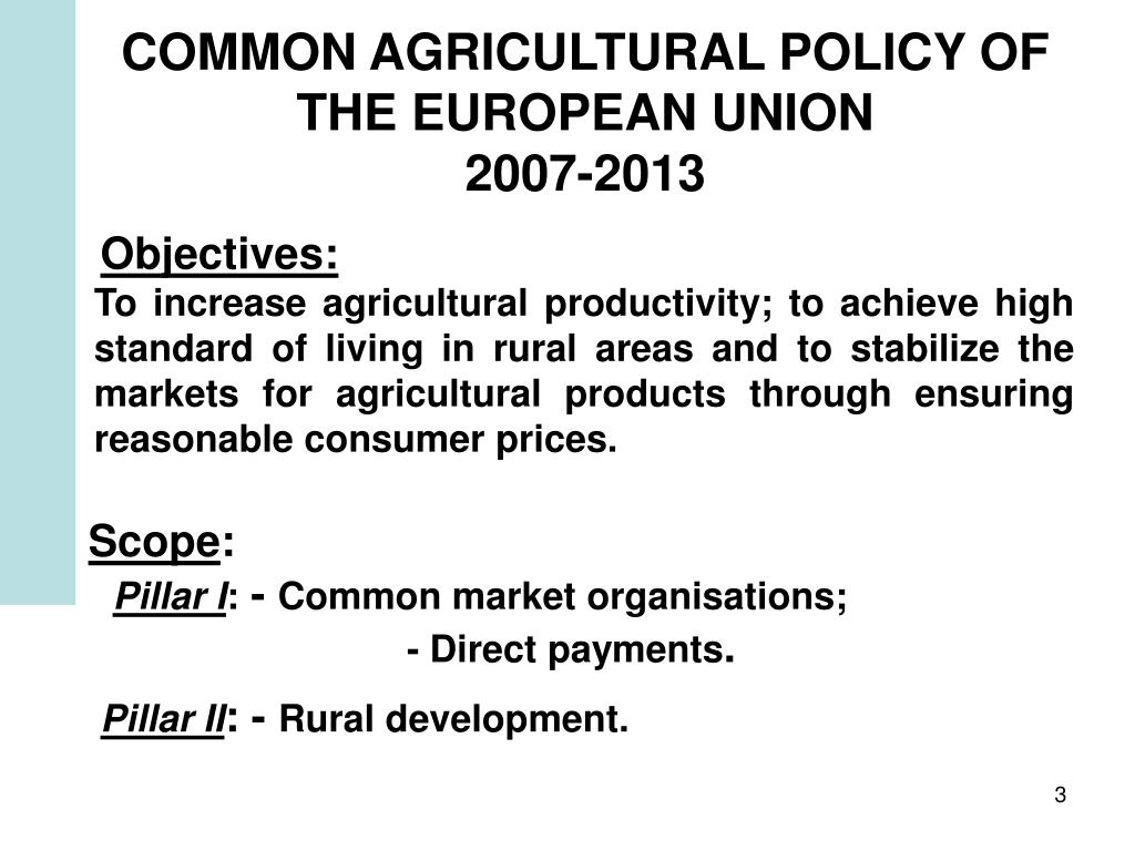 PPT - MINISTRY OF AGRICULTURE AND FOOD Rural Development Policy 2007 ...