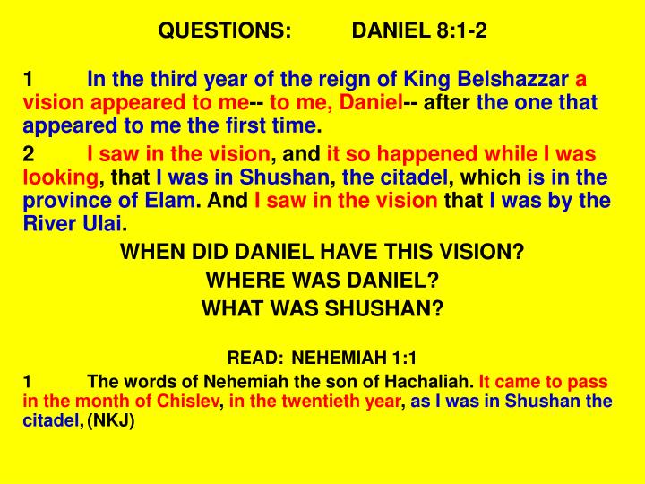 PPT - DANIEL CHAPTER EIGHT PowerPoint Presentation - ID:1774473