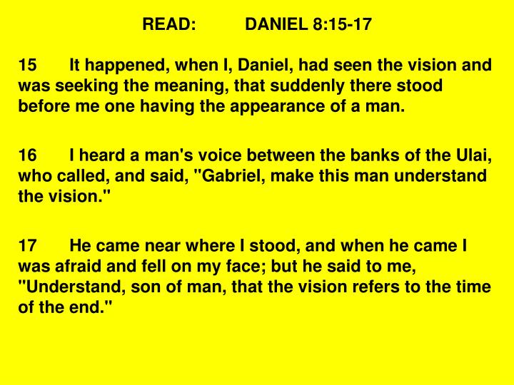 PPT - DANIEL CHAPTER EIGHT PowerPoint Presentation - ID:1774473